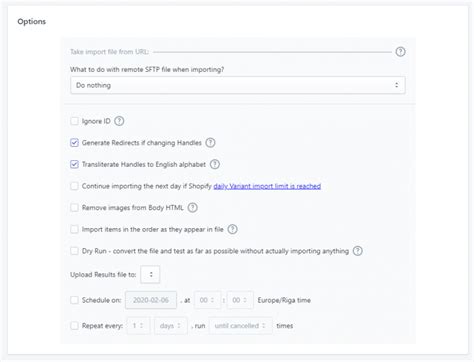 automatically batch import files to shopify from ftp sftp folder