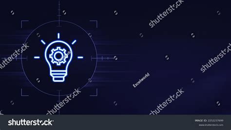 3d Data Driven Decision Making Icon Neon Stock Illustration 2252237699