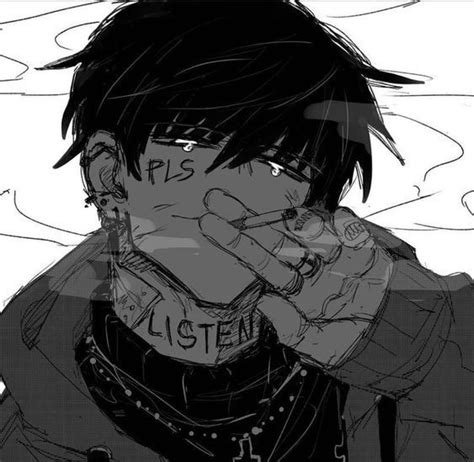 Pfp Insta Boy Anime Aesthetic Anime Anime Goth Boy Anime Goth