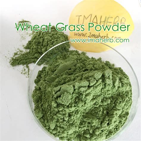 Organic Wheat Grass Powder Organic Green Young Wheatgrass Juice Powder