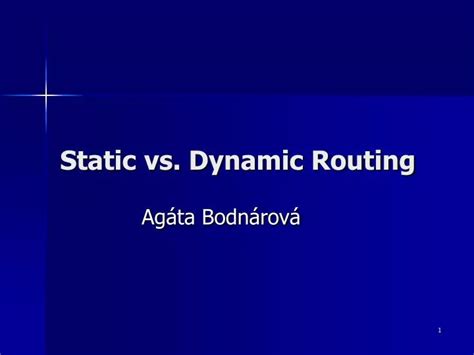 Ppt Static Vs Dynamic Routing Powerpoint Presentation Free Download
