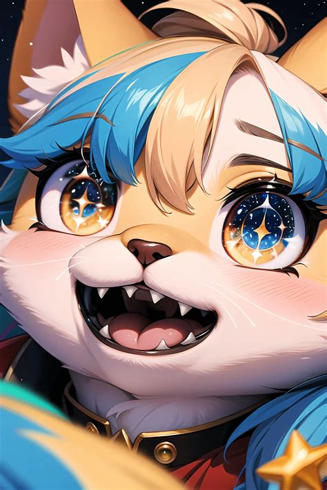 Furry12 Realistic Fur Details Down To Every Fluff Big Eyes