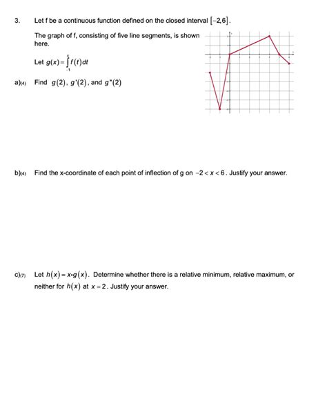 Solved Let F Be A Continuous Function Defined On The Closed Interval 1 Answer Transtutors