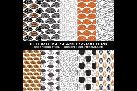 Tortoise Pattern Digital Paper Graphic By Designs Pro · Creative Fabrica