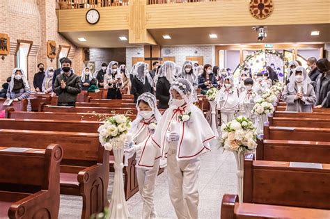 21년02월21일 초등부 첫 영성체 사진게시판 상촌성당