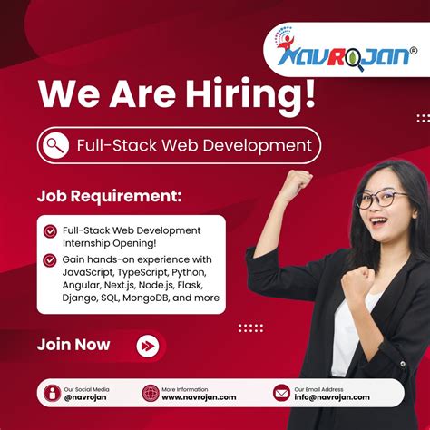 Job Intern Internship Internshipopportunity Fullstackdeveloper Stuvalley Technology