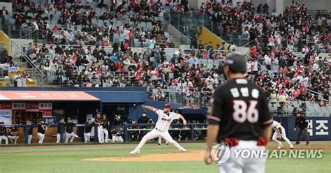 프로야구 준po 이틀 모두 매진 실패2차전 관중 9천282명