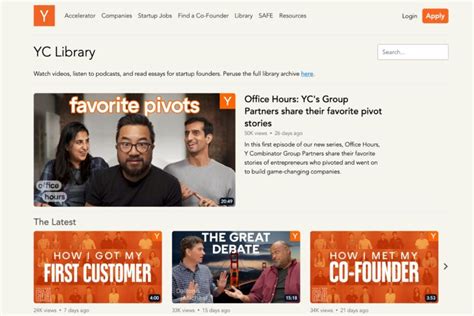 How To Get Accepted To Y Combinator Accelerator