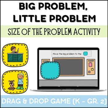 Big Problem Small Problem Game Teaching Resources TPT