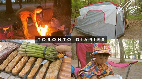 토론토 Vlog 🇨🇦 우리가족 첫 캠핑 🏕️ 자연 그 잡채 🍃킬베어 캠핑장 Youtube