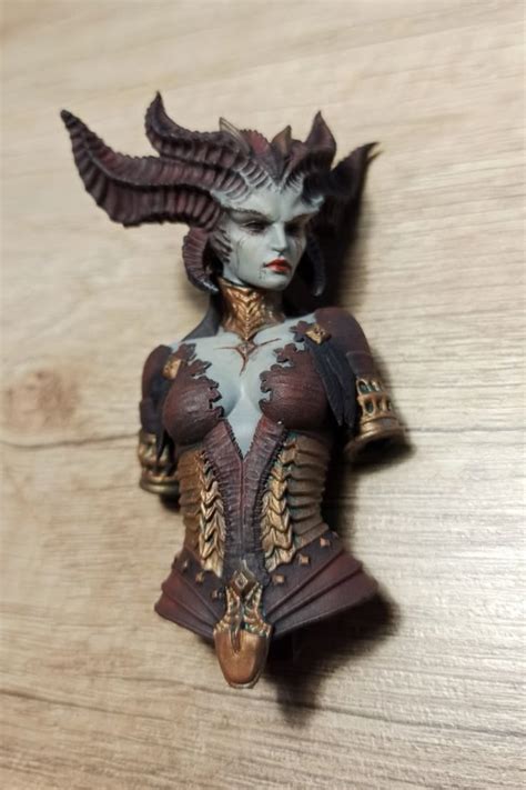 Diablo Iv Lilith Sculpture Work In Progress Sneak Peak Beautiful Dark