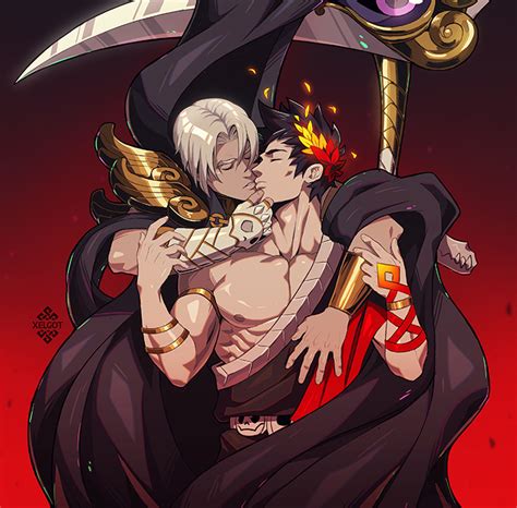 Zagreus And Thanatos Hades And More Drawn By Xelgot Danbooru
