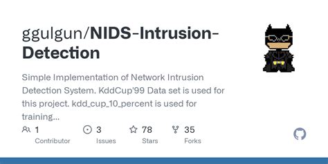 Github Ggulgun Nids Intrusion Detection Simple Implementation Of Network Intrusion Detection