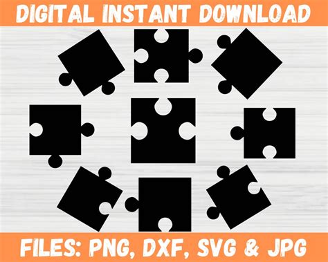 Puzzle Piece Svg Puzzle Vector Cut File Jigsaw Svg Puzzle Pieces Puzzle Piece Svg Puzzle Vector Cut File Jigsaw Svg Puzzle Pieces