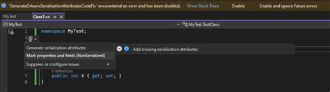 Generateserializer Code Fix Documentation Issue · Issue 8161 · Dotnet