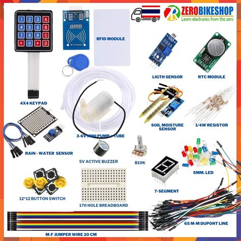 Esp32 Complete Kit ชุดเรียนรู้ Esp32 Esp 32s Wifi Iot Development Board Internet Of Things พร้อม