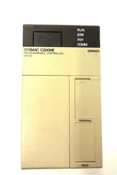 OMRON C200HE CPU42 E CPU UNIT C200HECPU42E SB Industrial Supply Inc