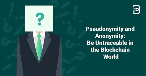 Pseudonymity And Anonymity Be Untraceable In The Blockchain World Immunebytes
