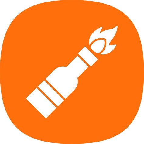 Molotov Glyph Curve Icon 42842260 Vector Art At Vecteezy