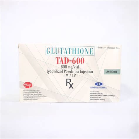 Tad 600 Glutathione Sai Corporation