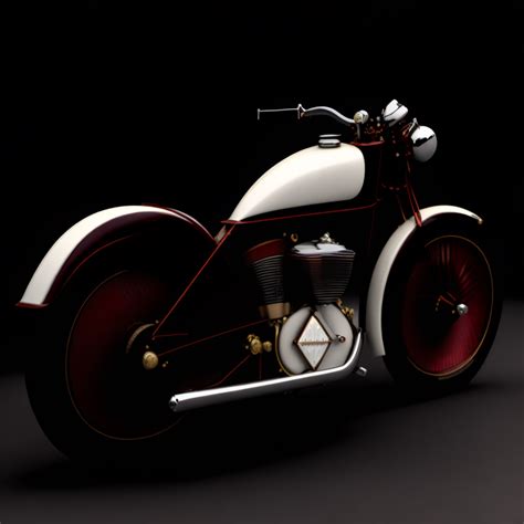 Art Deco Motorcycle By Wendy Jay Playground