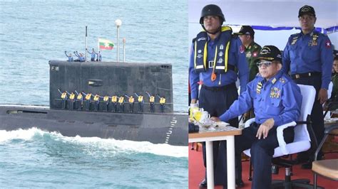 တစ်ပတ်နွမ်းရေငုပ်သင်္ဘောနှစ်စင်း ပိုင်ဆိုင်ထားတဲ့ မြန်မာစစ်ကောင်စီရေတပ် Youtube