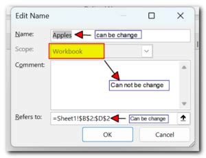 Excel Named Range How To Define And Use Names In Excel