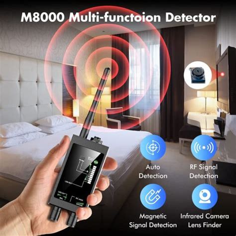 M8000 Car Radio Gsm Signal Camera Hidden Rf Scanner Anti Radar Gps Wireless Bug Detector