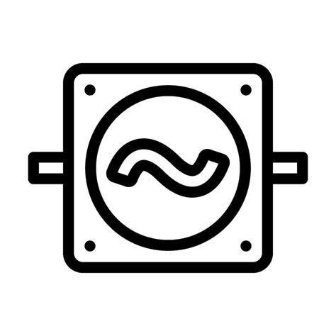 Voltage Electricity Line Icon Vector Illustration Vector Art At Vecteezy