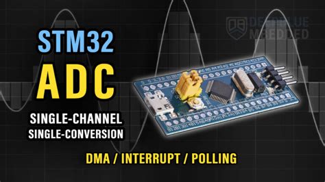 Stm32 Potentiometer Reading Examples Single And Multiple