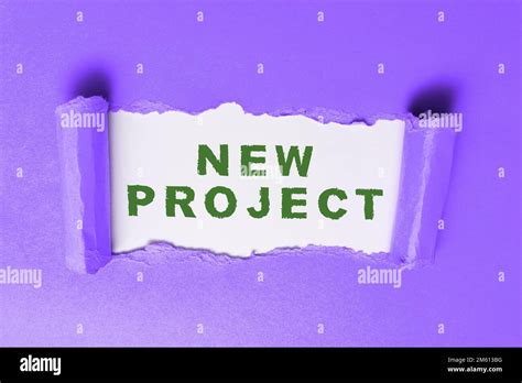 Conceptual Caption New Project Business Idea Individual Enterprise That Is Planned To Achieve