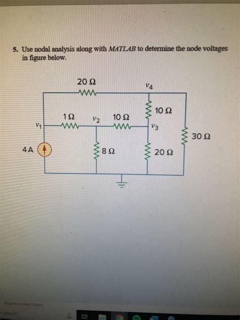 Solved Use Nodal Analysis Along With MATLAB To Determine Chegg Com
