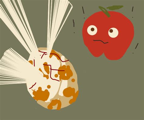 Applin Hatched From An Egg Drawception