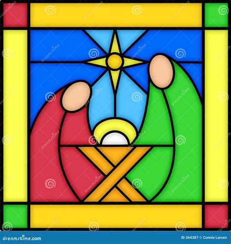 Stained Glass Outdoor Nativity At Ellen Baeza Blog
