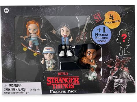 Stranger Things Pack De 5 Bandai Mm15008 Juguetilandia