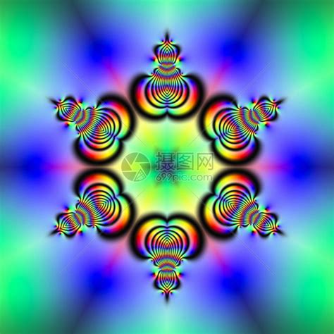 分形2d纹理电脑生成美丽的模式图片素材 正版创意图片502559313 摄图网