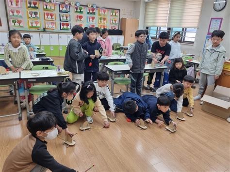 토월초 과학의 날 ‘흥미진진 직접 자동차•로켓 제작