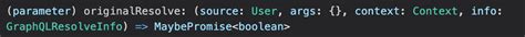 type error for originalresolve with scalar fields in t model · issue 759 · graphql nexus