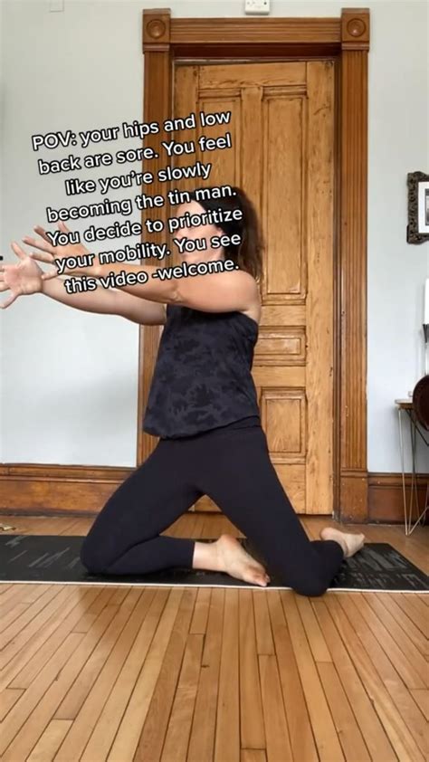 Hip Mobility Hip Mobility Exercises Fitness Workout For Women Hip Workout