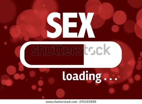 Progress Bar Loading Text Sex Stock Illustration 290183888
