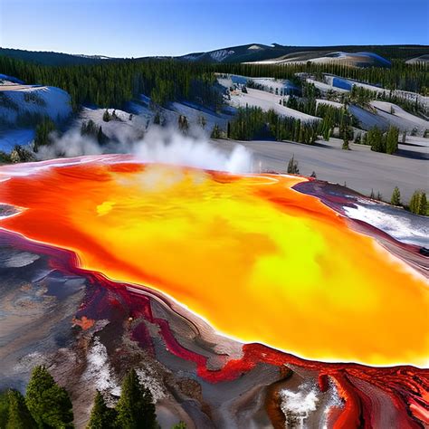 Yellowstone Volcanic Eruption R Aiartcreator