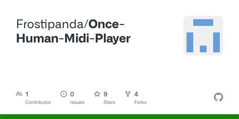 Github Frostipandaonce Human Midi Player