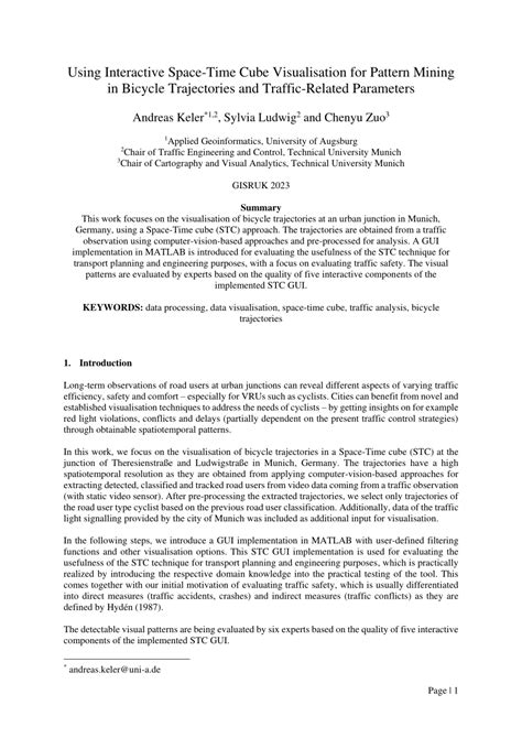 Pdf Using Interactive Space Time Cube Visualisation For Pattern