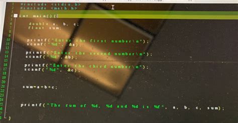 Solved Write A C Program That Reads A Sequence Of Floating Chegg