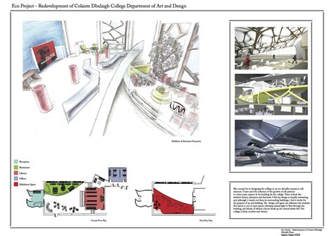 Eco Project Concept Architecture Architecture Presentation Board Presentation Board