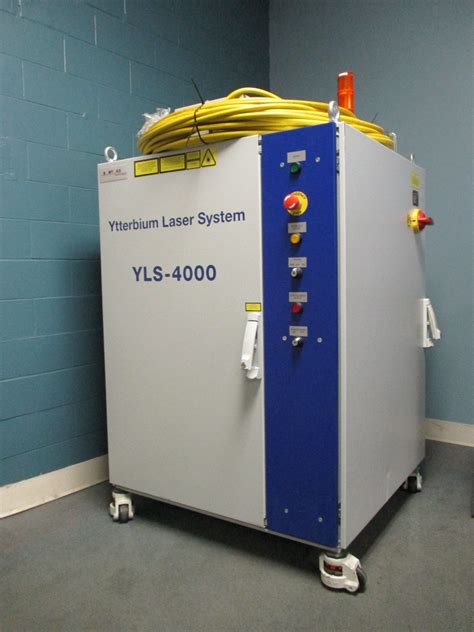 Used Ipg Photonics Ytterbium Class 4 Laser System Yls 4000 S2t 8000 W