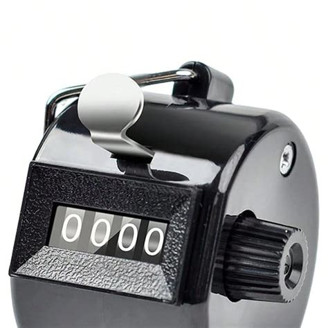 Plastic Handheld Tally Counter Digit Number Counter Hand Mechanical Counters Clickers