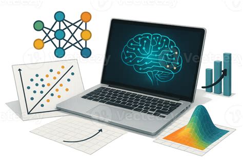 Visual Representation Of Machine Learning Concepts And Data Analysis 66165480 Png