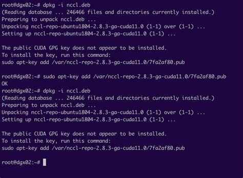 Unable To Install Nccl Due To Broken Signature Or Verification Script