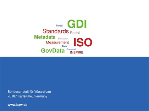 Gdi Iso Standards Govdata Metadata Ppt Download